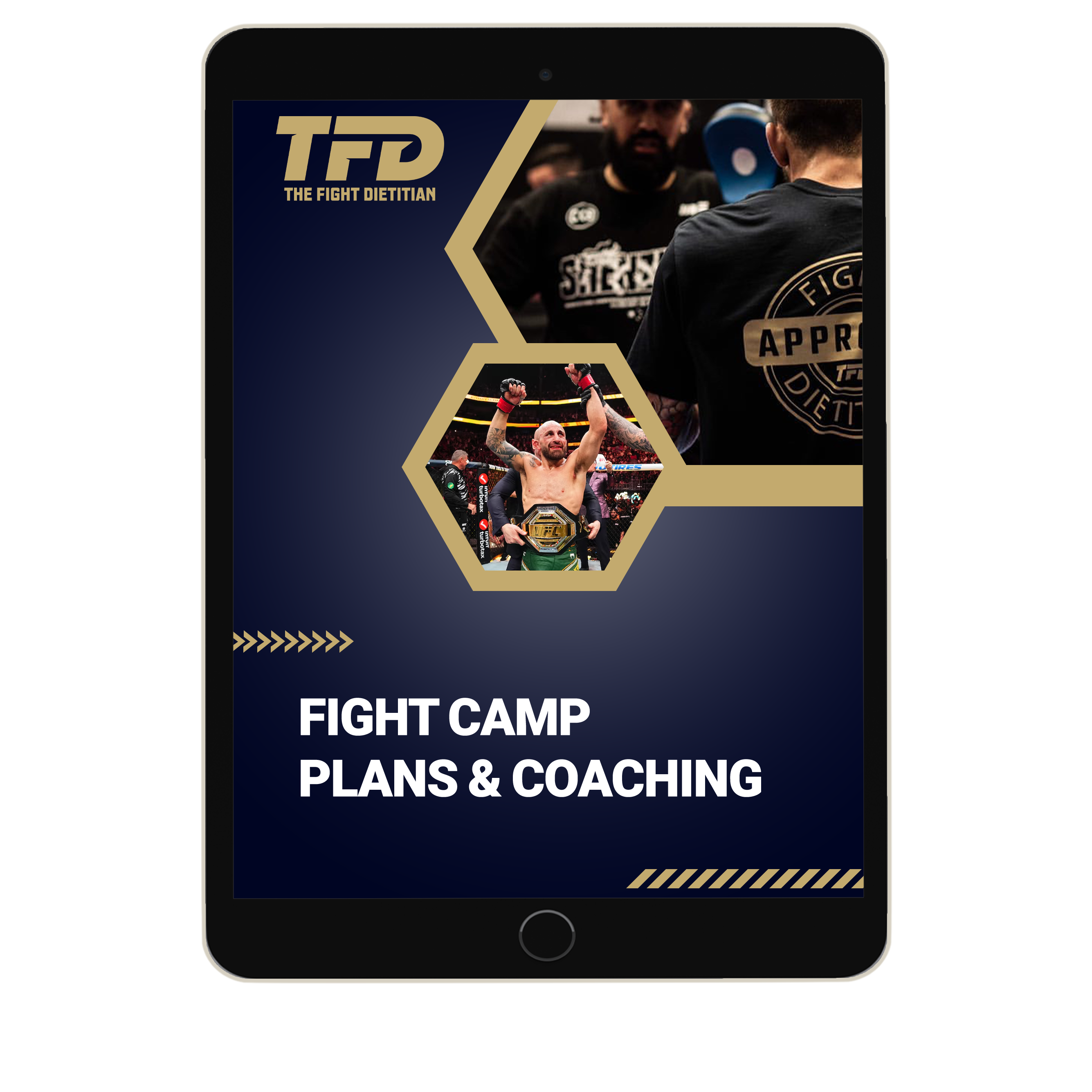 Individualised Fight Camp Meal Plan – TFD